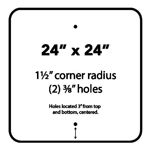 W10-7 Light Rail Activated Blank-Out Symbol - National Electric Gate ...