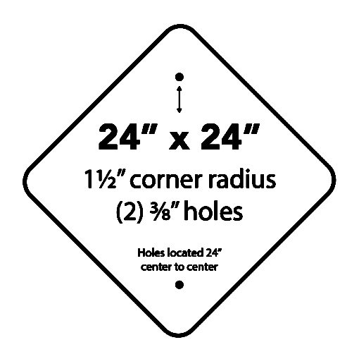 W10-12 Skewed Crossing - National Electric Gate Company
