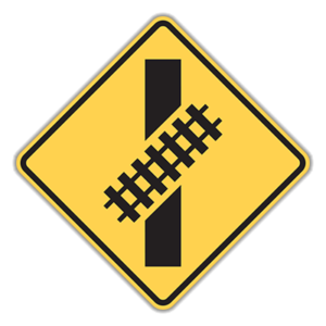 W10-12 Skewed Crossing - National Electric Gate Company