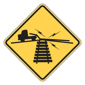 W10-5 Low Ground Clearance Grade Crossing - National Electric Gate Company